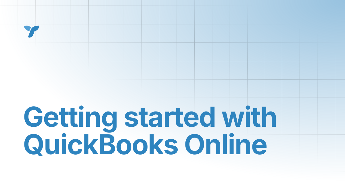 Getting started with QuickBooks Online | Knowledge Base | Tahua Help Center