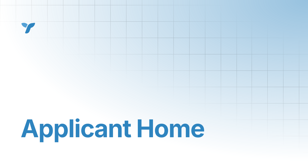 Applicant Home | Knowledge Base | Tahua Help Center